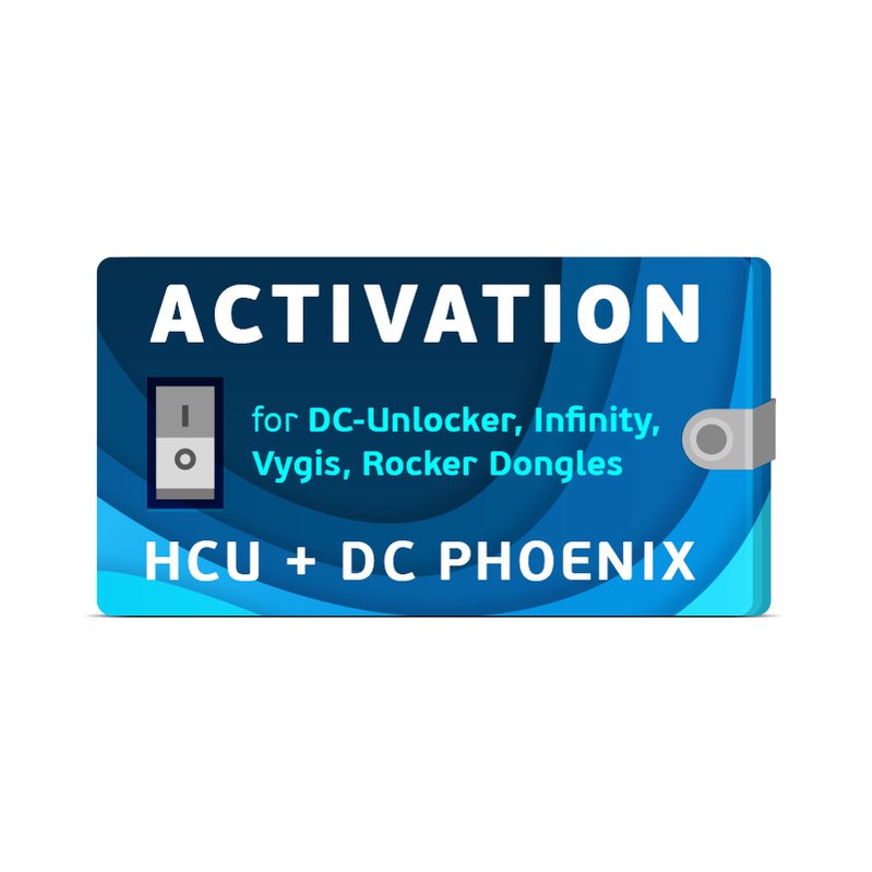 HCU + DC-Phoenix Activation for DC-Unlocker / Infinity / Vygis / Rocker Dongles - GsmServer