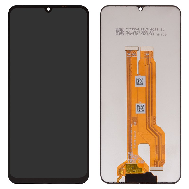 LCD compatible with Realme C61, C63 4G, Note 60, Note 60X, (black ...